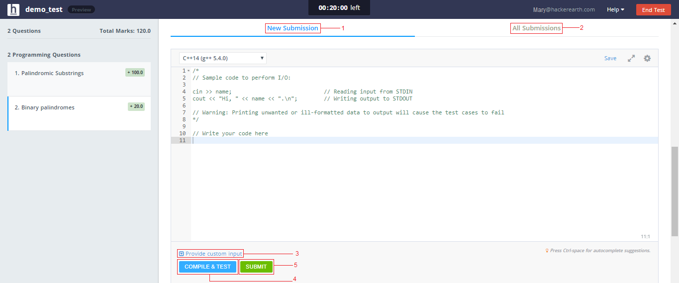 Programming problems
