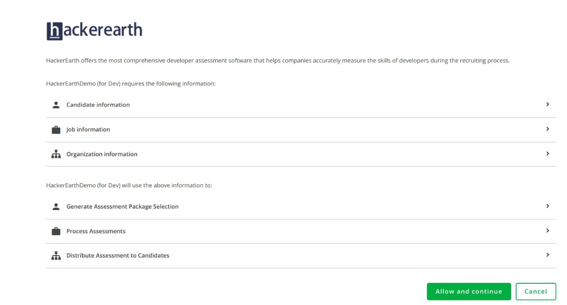 Integrating assessments with SmartRecruiters